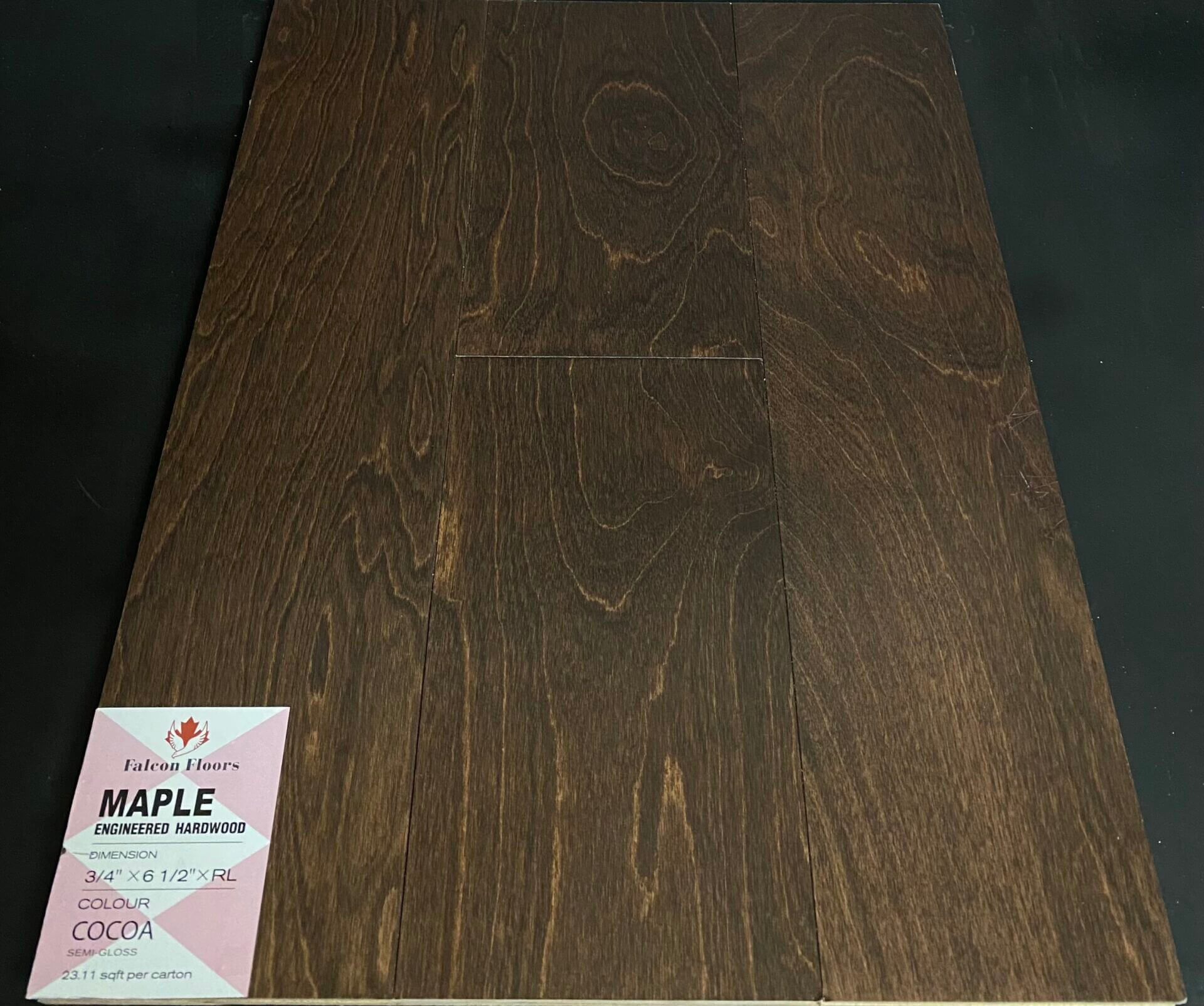 Cocoa Falcon Floors Maple Engineeered Hardwood Flooring