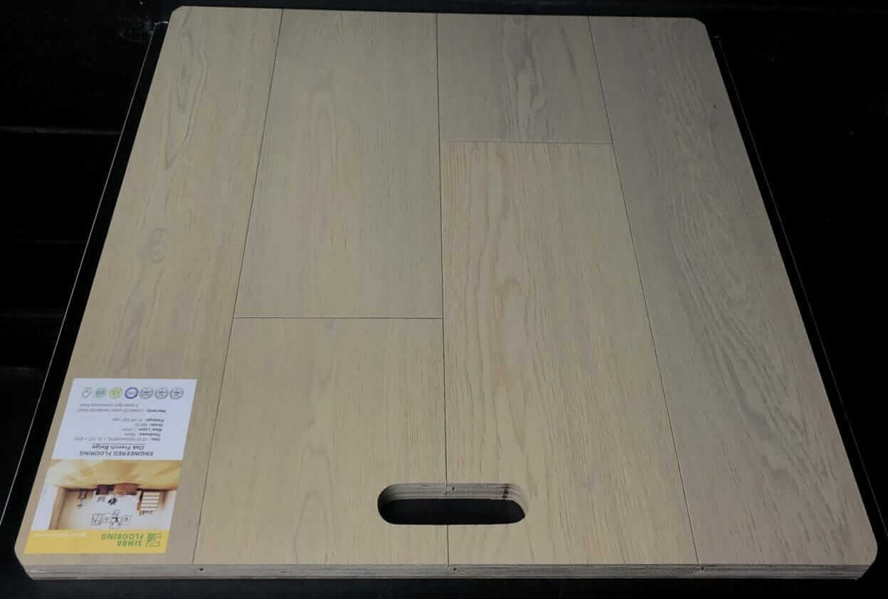 French Beige Oak Engineered Hardwood Flooring - Simba