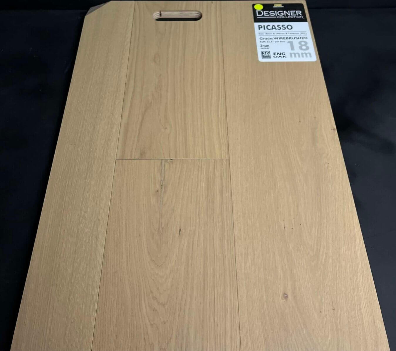 Picasso Naf Oak Engineered Hardwood Flooring - Designer Collection