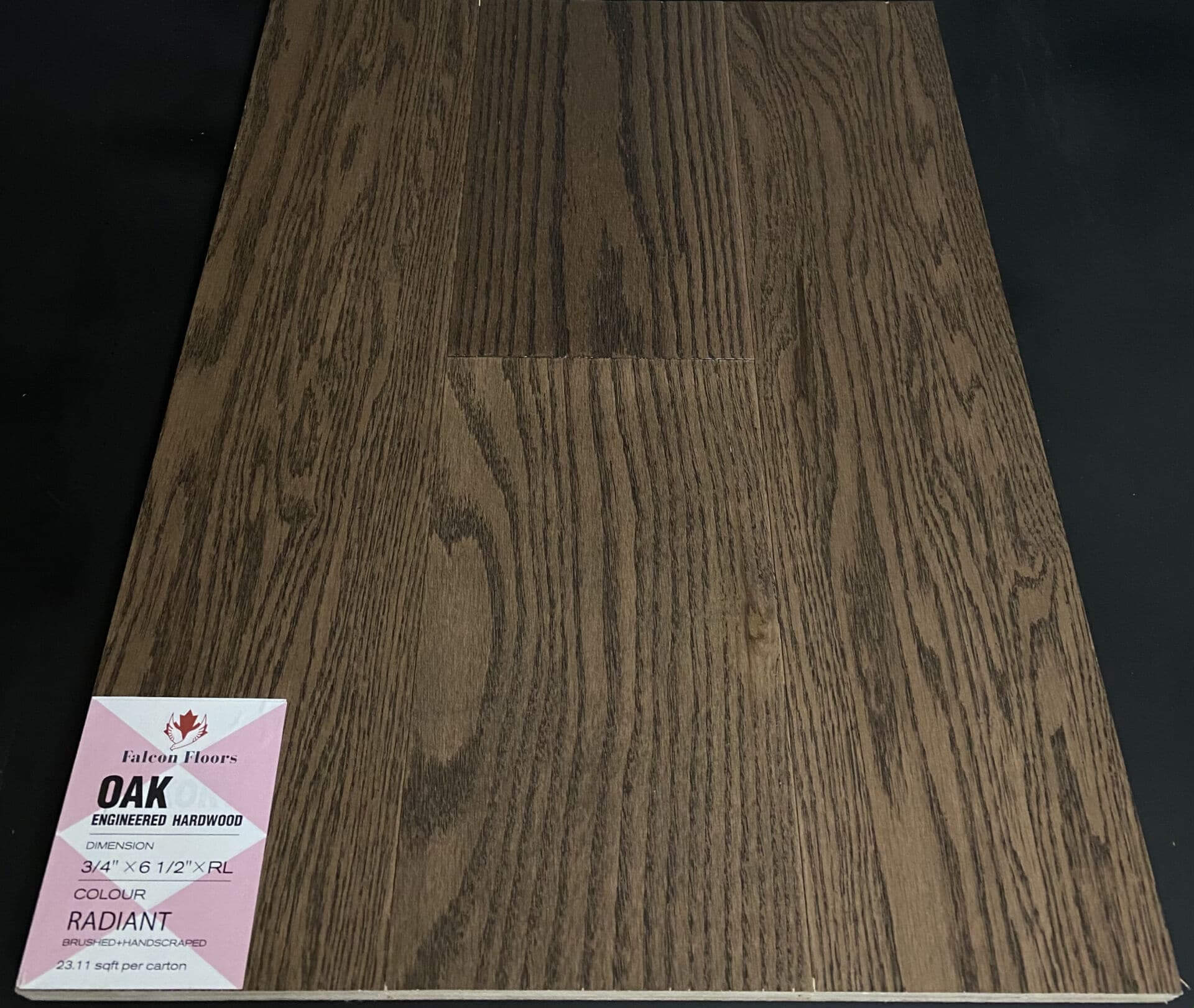 Radiant Falcon Floors Oak Engineered Hardwood Flooring