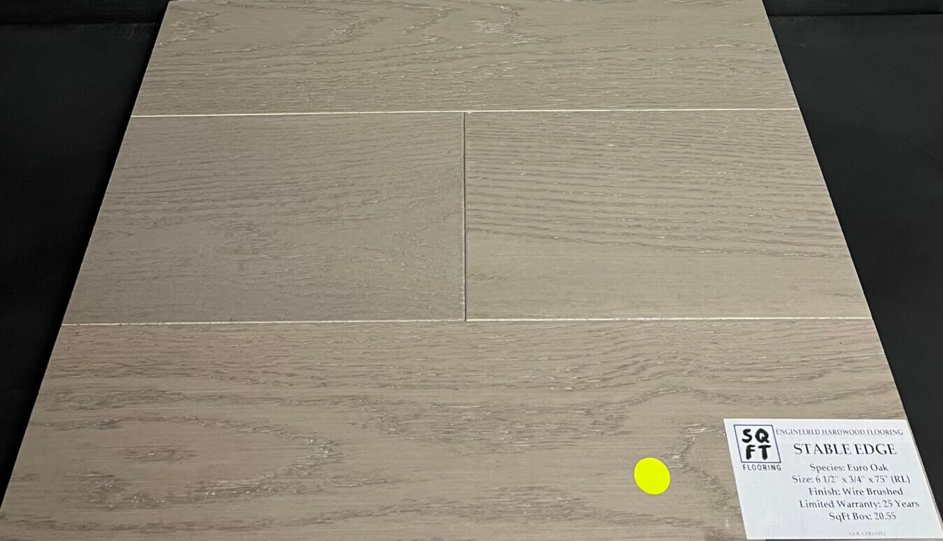 Stable Edge Golden Choice White Oak Engineered Hardwood Flooring