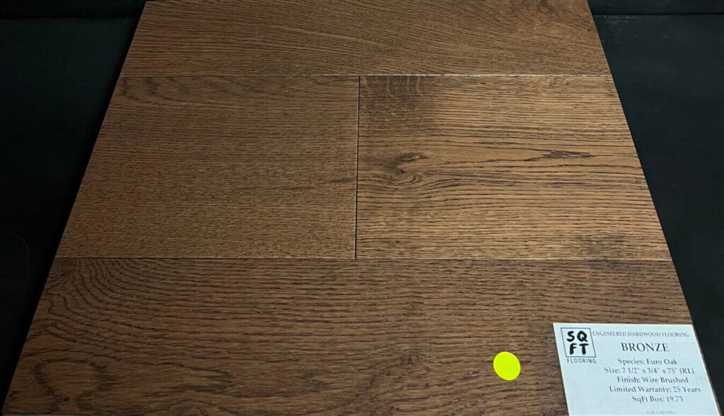 Golden Choice White Oak Engineered Bronze