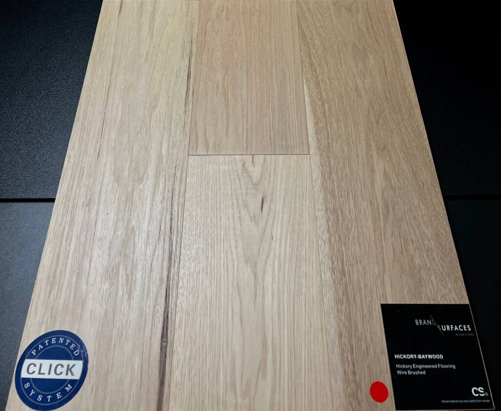 Brand Surfaces Hickory Engineered Baywood