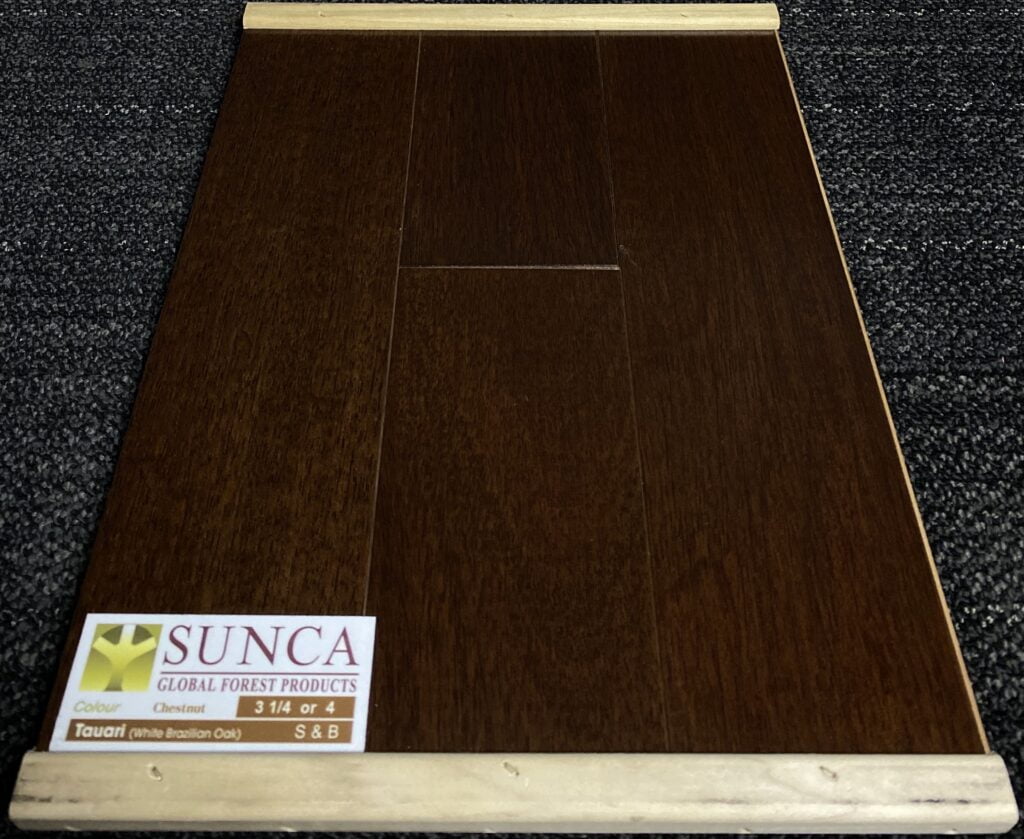 Sunca Tauari White Brazilian Oak Hardwood Chestnut