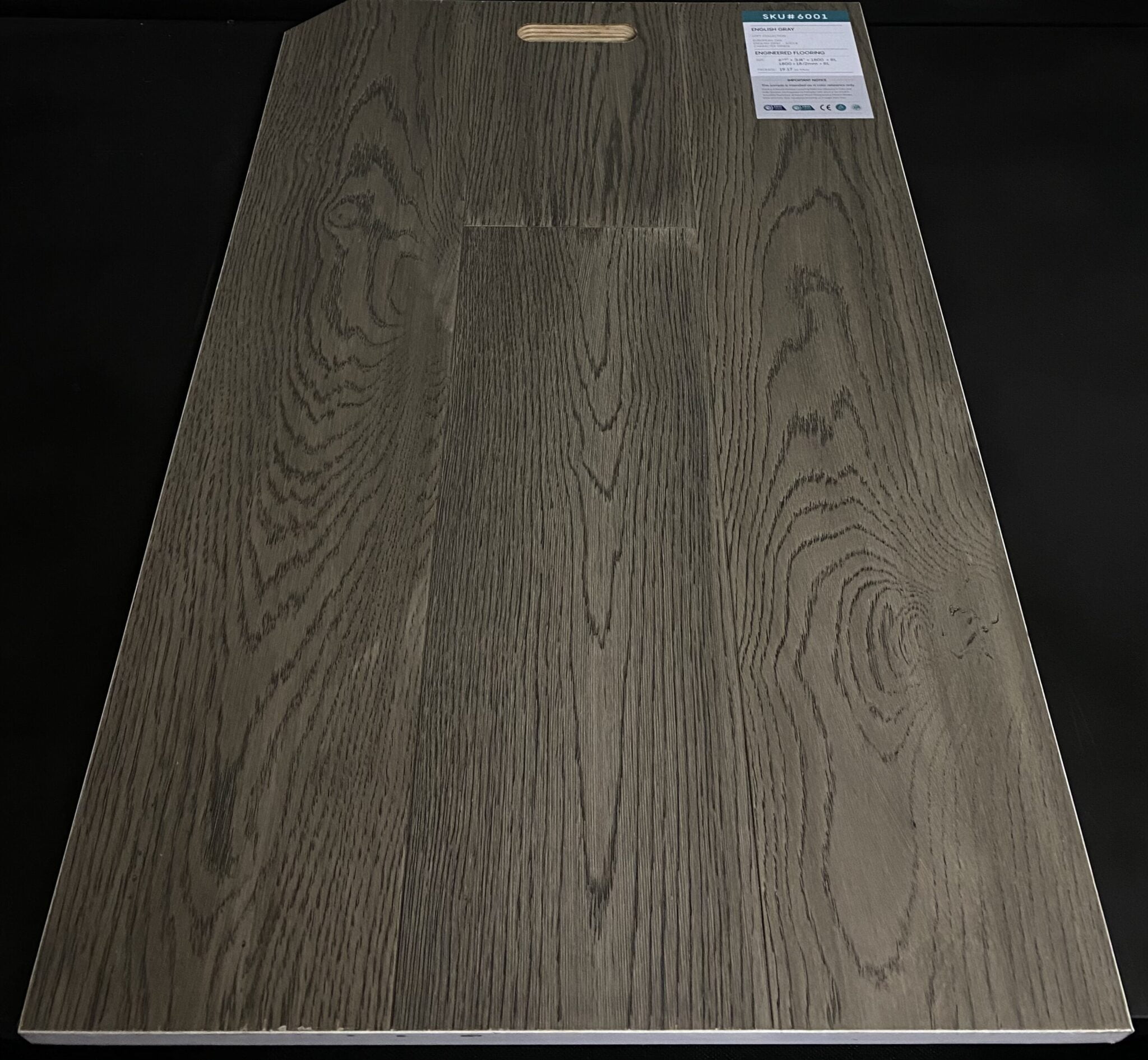 Riche European Oak Engineered 6001 English Gray