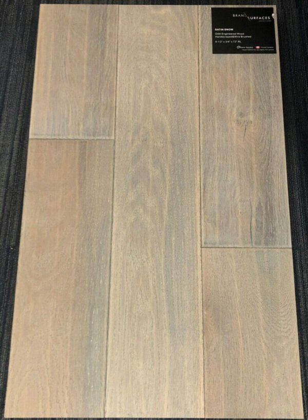 Brand Surfaces Oak Engineered Satin Snow