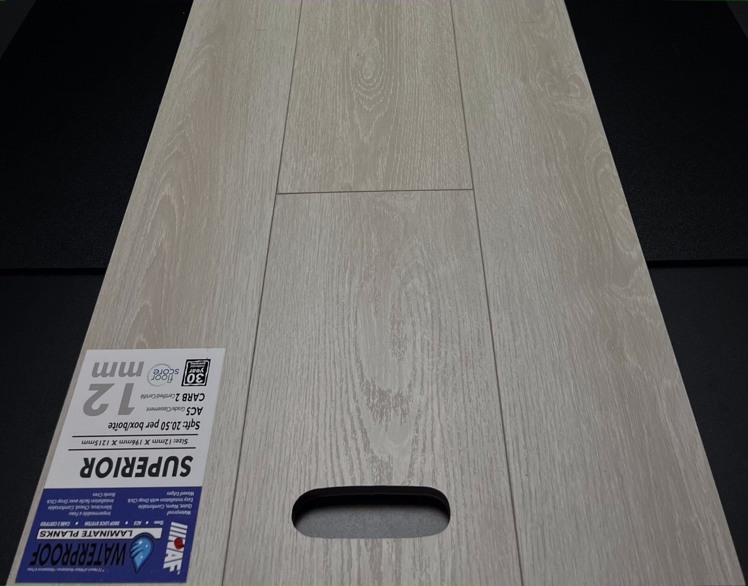 Superior 12mm NAF Waterproof Laminate Flooring